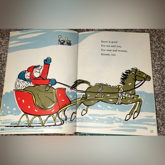 Other | 1962 Vintage Dr Seuss Snow Book By Roy Mckie And Pd Eastman ...